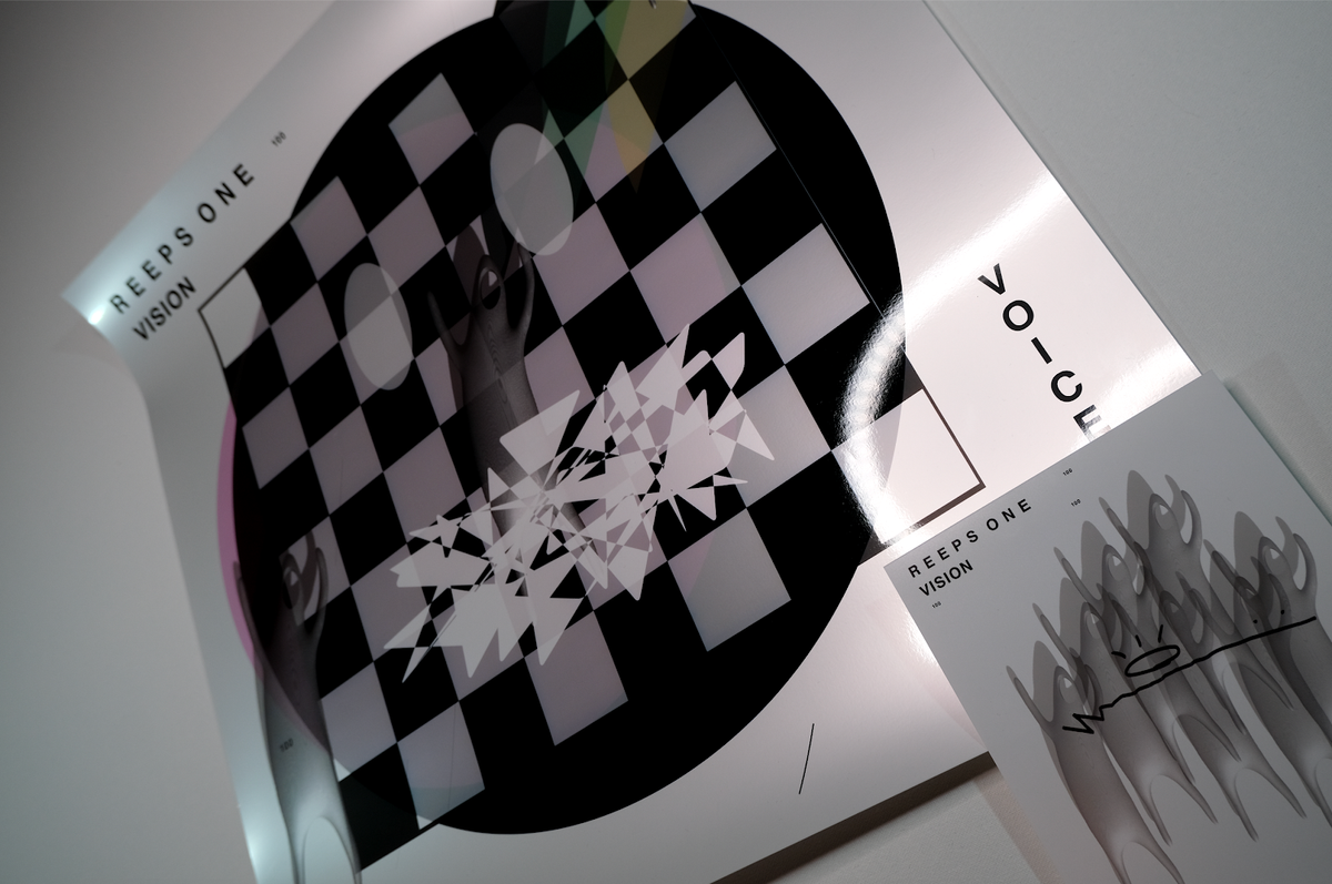 REEPS100 GHOST CHESS BOARD PRINT x R1 COLLECTION x SIGNED – Reeps One ...